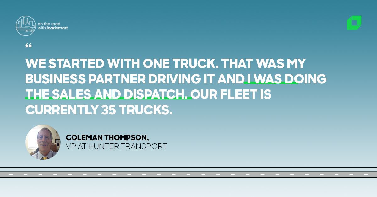 On the Road with Loadsmart Ep 3: Hunter Transportation - Loadsmart