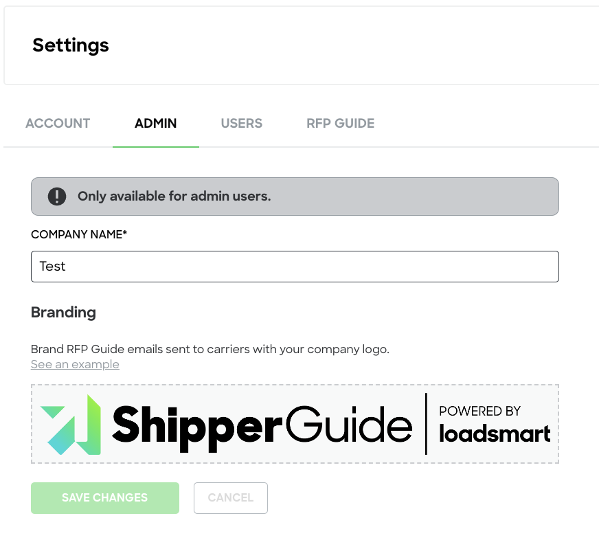 Set Up Your ShipperGuide TMS Account to get Quoting!